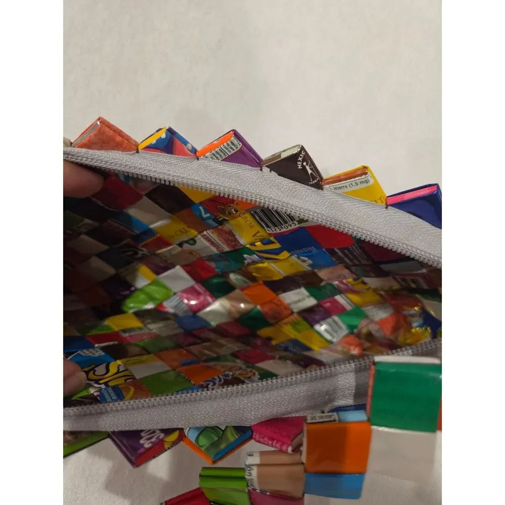 other | Bags | Gum Candy Wrapper Upcycled Shoulder Purse Y2k Multi ...